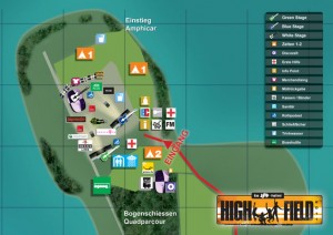 Highfield: Timetable, Geländeplan und Handy-App - Festivalisten